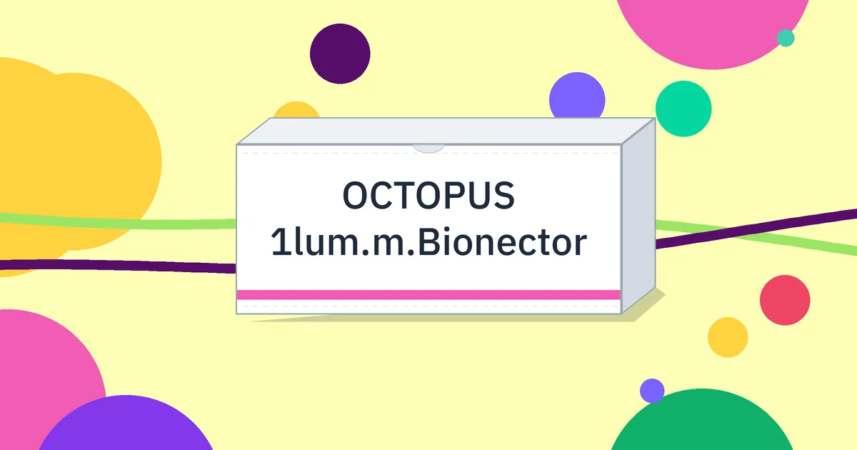 Symbolbild: Packung mit der Aufschrift OCTOPUS 1lum.m.Bionector (PZN 16023641) – Verfügbarkeit und Bezug in Apotheken in Frankfurt am Main