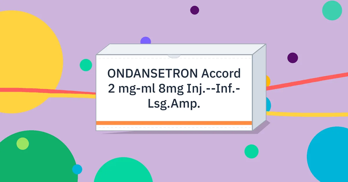 Symbolbild: Packung mit der Aufschrift ONDANSETRON Accord 2 mg-ml 8mg Inj.--Inf.-Lsg.Amp. (PZN 00069411) – Verfügbarkeit und Bezug in Apotheken in Frankfurt am Main