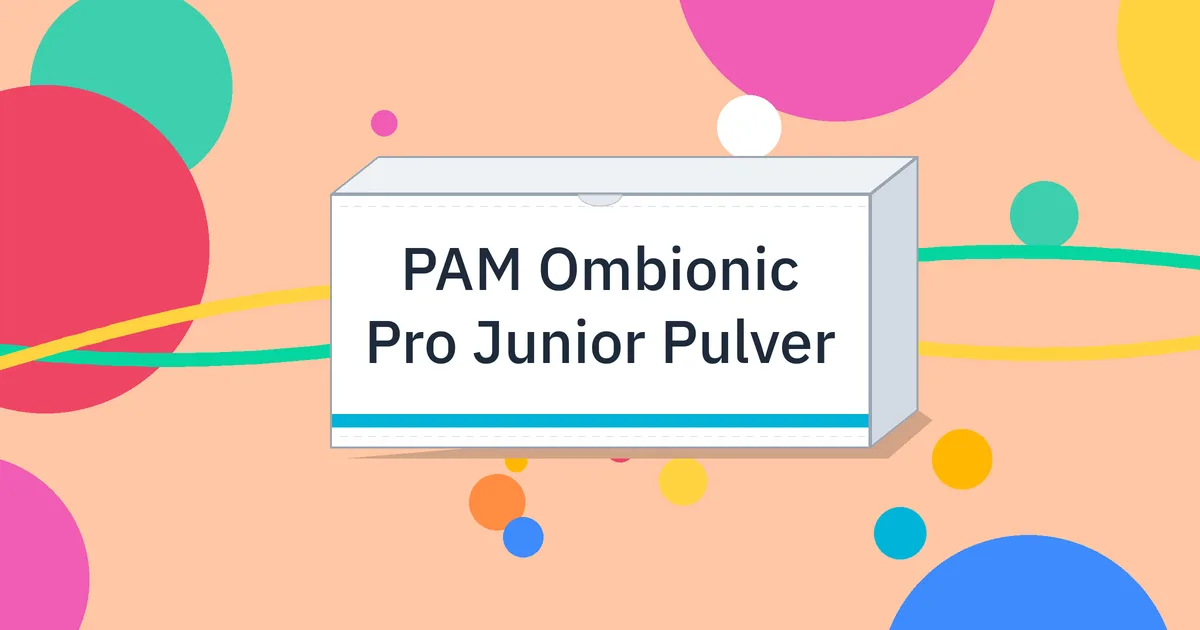 Symbolbild: Packung mit der Aufschrift PAM Ombionic Pro Junior Pulver (PZN 20652650) – Verfügbarkeit und Bezug in Apotheken in Frankfurt am Main