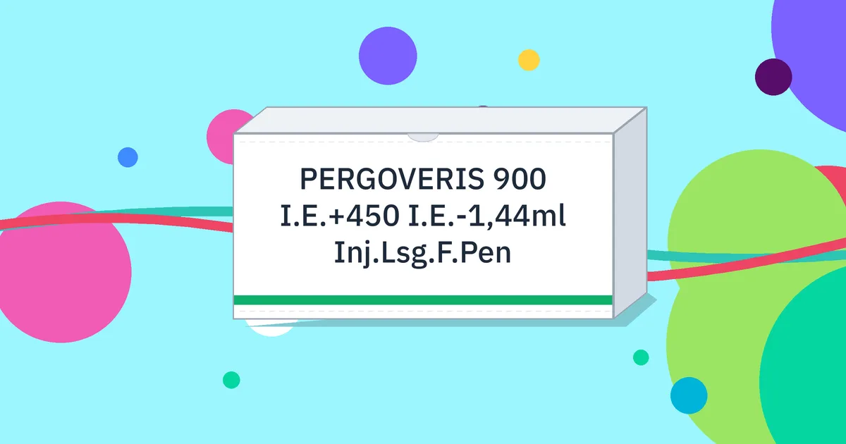 Symbolbild: Packung mit der Aufschrift PERGOVERIS 900 I.E.+450 I.E.-1,44ml Inj.Lsg.F.Pen (PZN 18083647) – Verfügbarkeit und Bezug in Apotheken in Frankfurt am Main