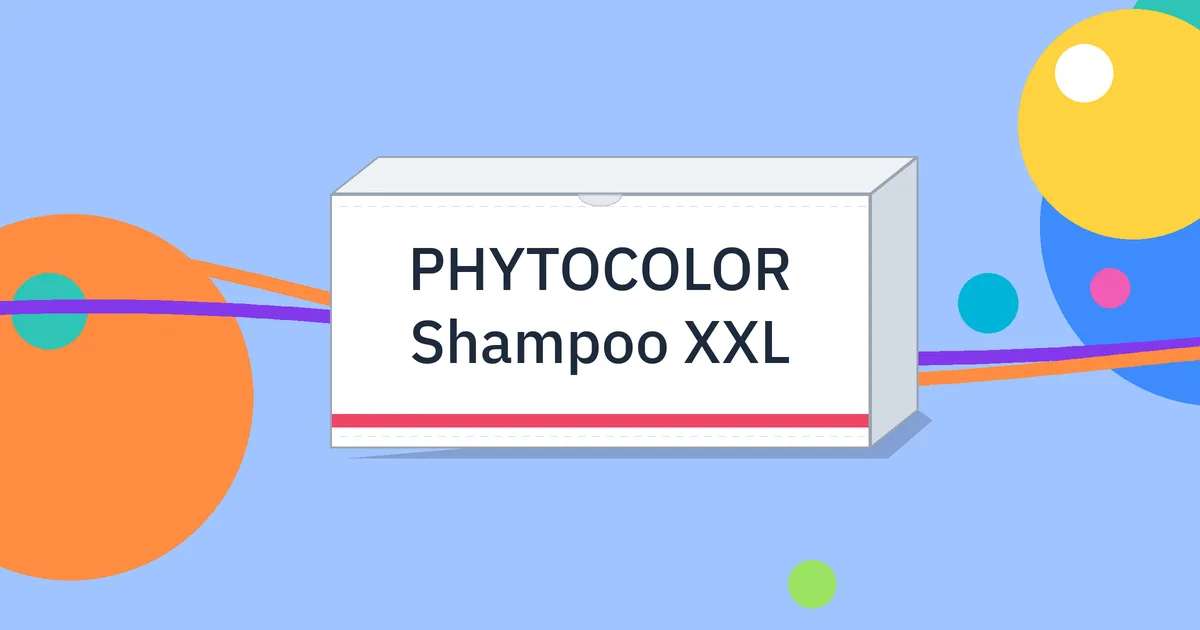 Symbolbild: Packung mit der Aufschrift PHYTOCOLOR Shampoo XXL (PZN 16737777) – Verfügbarkeit und Bezug in Apotheken in Frankfurt am Main