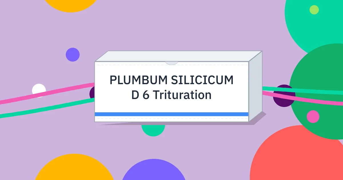 Symbolbild: Packung mit der Aufschrift PLUMBUM SILICICUM D 6 Trituration (PZN 07069489) – Verfügbarkeit und Bezug in Apotheken in Frankfurt am Main