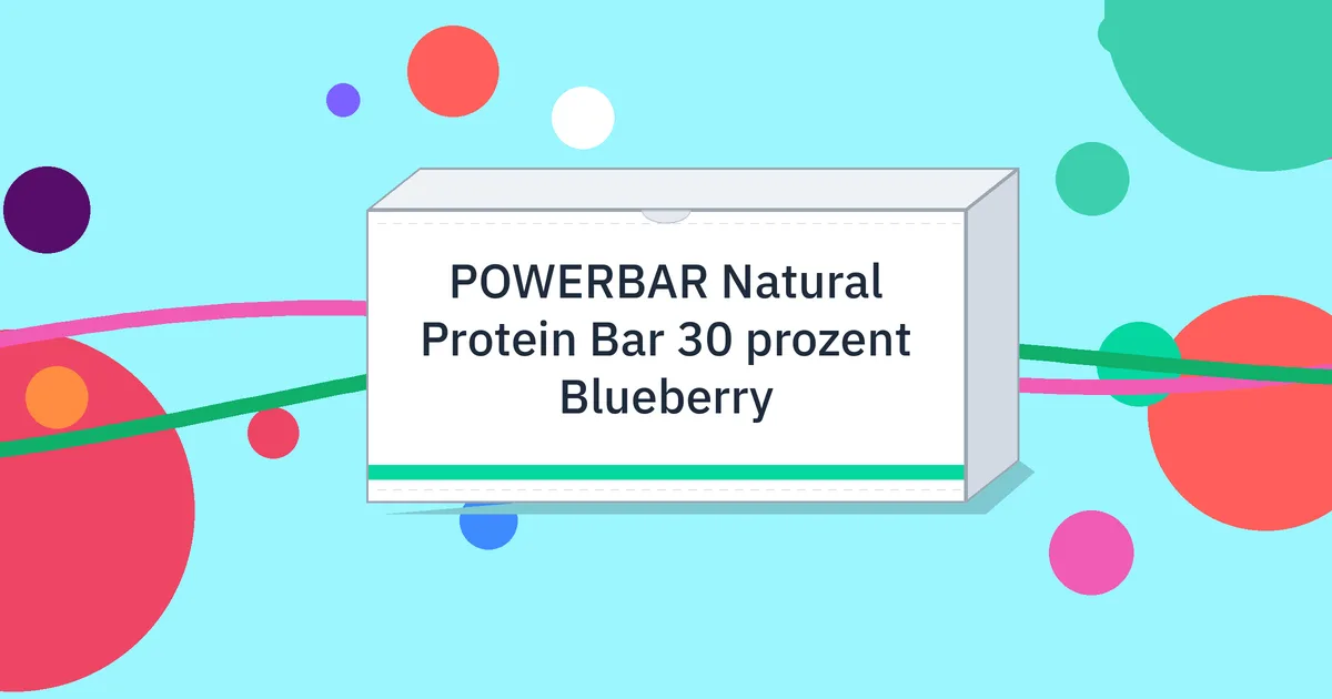 Symbolbild: Packung mit der Aufschrift POWERBAR Natural Protein Bar 30 prozent Blueberry (PZN 19228929) – Verfügbarkeit und Bezug in Apotheken in Frankfurt am Main