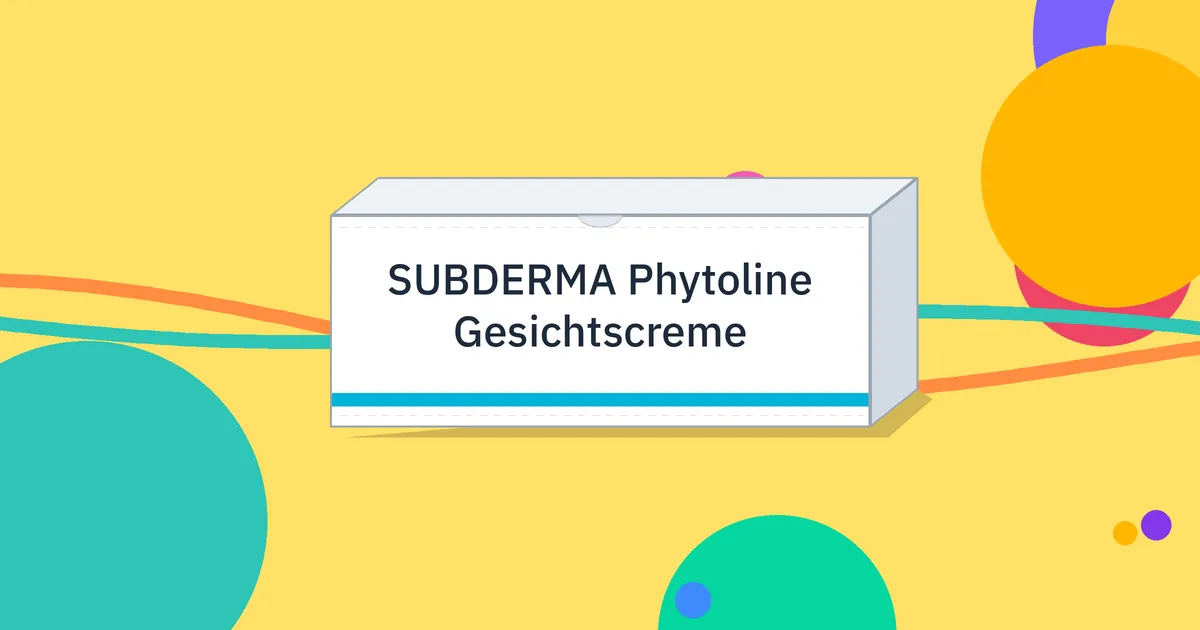 Symbolbild: Packung mit der Aufschrift SUBDERMA Phytoline Gesichtscreme (PZN 20317271) – Verfügbarkeit und Bezug in Apotheken in Frankfurt am Main