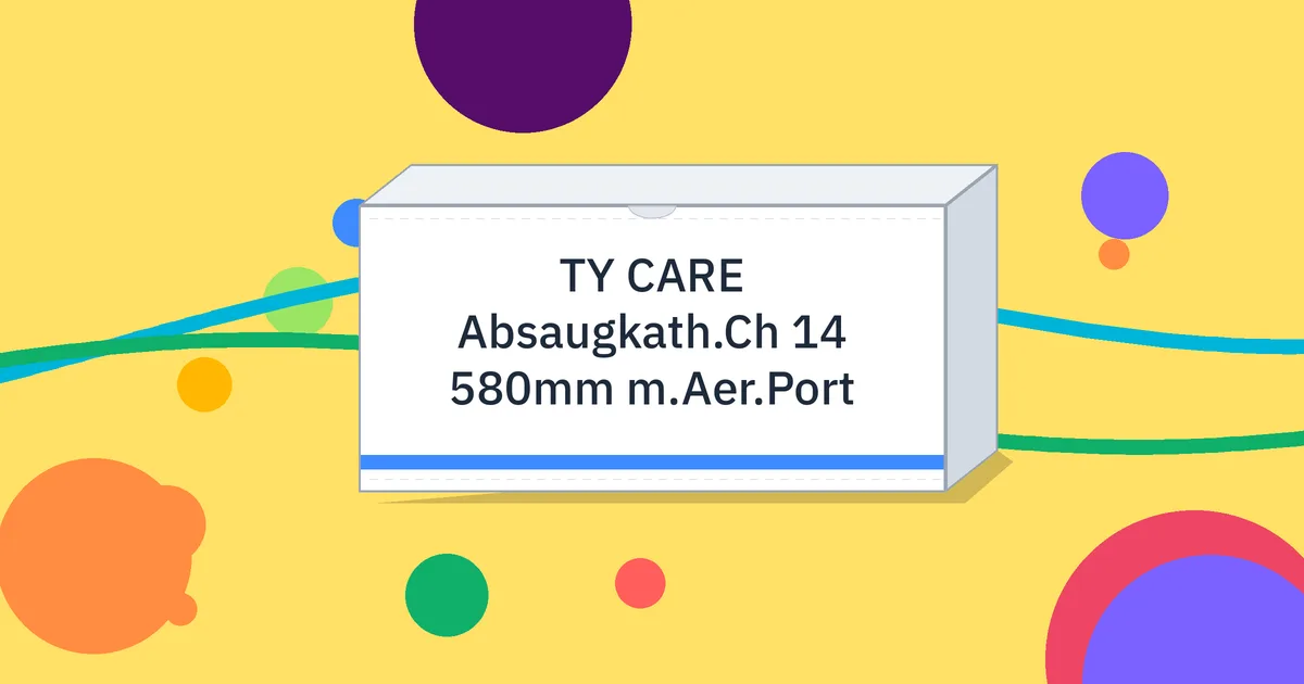 Symbolbild: Packung mit der Aufschrift TY CARE Absaugkath.Ch 14 580mm m.Aer.Port (PZN 00811537) – Verfügbarkeit und Bezug in Apotheken in Frankfurt am Main