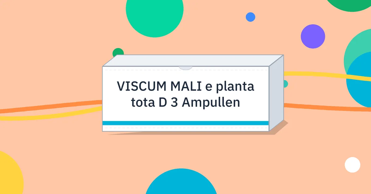 Symbolbild: Packung mit der Aufschrift VISCUM MALI e planta tota D 3 Ampullen (PZN 02830384) – Verfügbarkeit und Bezug in Apotheken in Frankfurt am Main