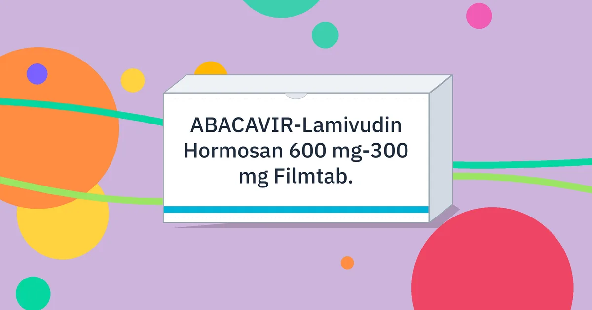 Symbolbild: Packung mit der Aufschrift ABACAVIR-Lamivudin Hormosan 600 mg-300 mg Filmtab. (PZN 11611741) – Verfügbarkeit und Bezug in Apotheken in Frankfurt am Main