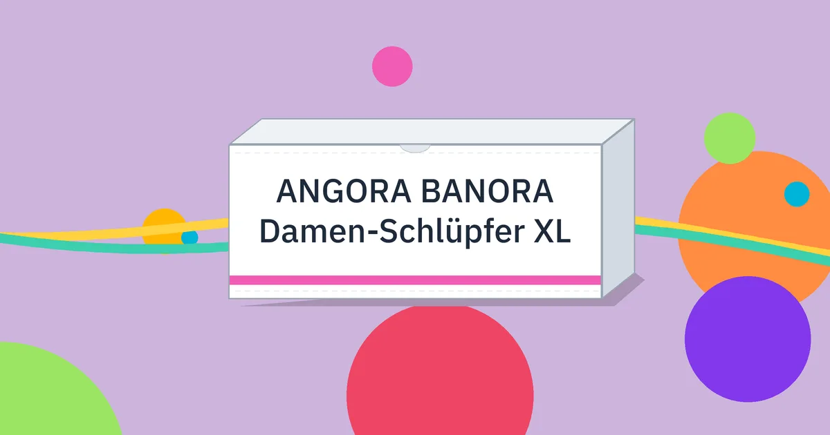 Symbolbild: Packung mit der Aufschrift ANGORA BANORA Damen-Schlüpfer XL (PZN 04795261) – Verfügbarkeit und Bezug in Apotheken in Frankfurt am Main