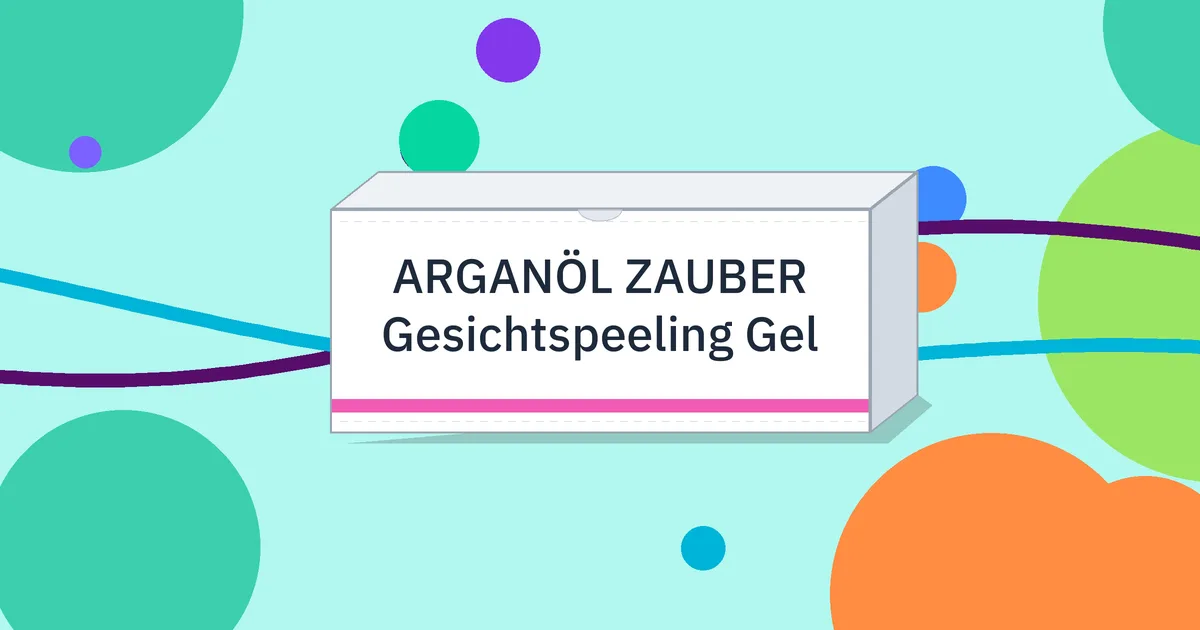 Symbolbild: Packung mit der Aufschrift ARGANÖL ZAUBER Gesichtspeeling Gel (PZN 16776056) – Verfügbarkeit und Bezug in Apotheken in Frankfurt am Main