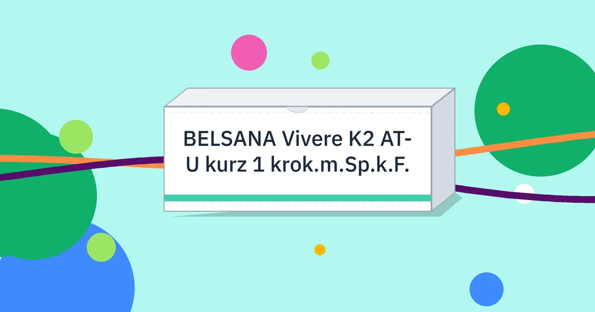 Symbolbild: Packung mit der Aufschrift BELSANA Vivere K2 AT-U kurz 1 krok.m.Sp.k.F. (PZN 08535232) – Verfügbarkeit und Bezug in Apotheken in Frankfurt am Main