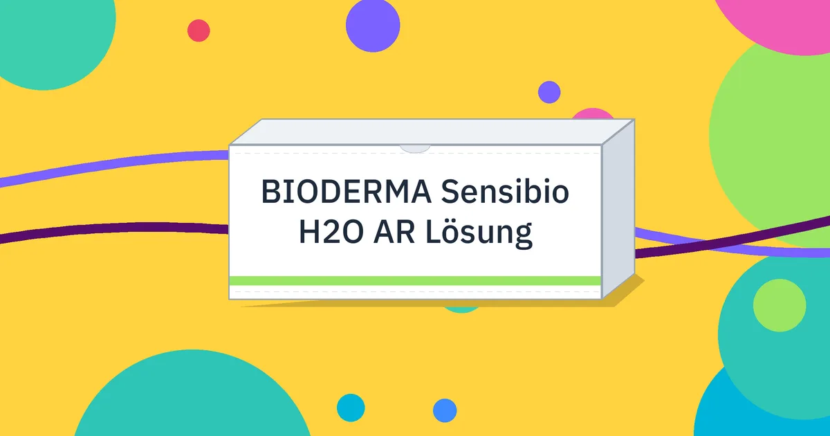 Symbolbild: Packung mit der Aufschrift BIODERMA Sensibio H2O AR Lösung (PZN 10264763) – Verfügbarkeit und Bezug in Apotheken in Frankfurt am Main