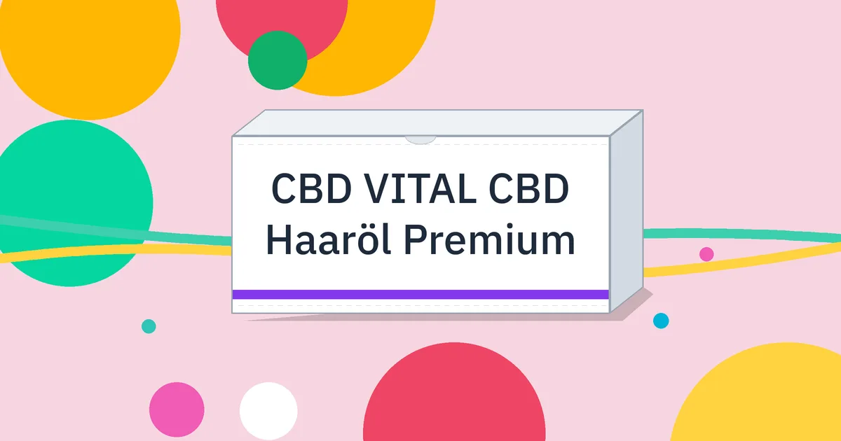 Symbolbild: Packung mit der Aufschrift CBD VITAL CBD Haaröl Premium (PZN 17241268) – Verfügbarkeit und Bezug in Apotheken in Frankfurt am Main