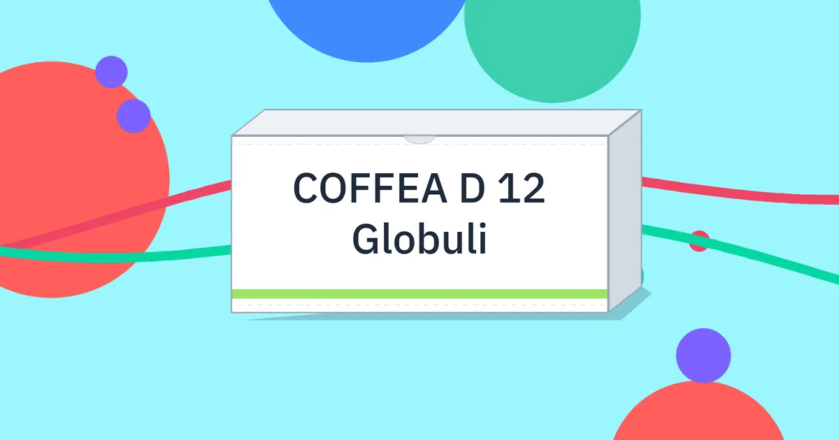 Symbolbild: Packung mit der Aufschrift COFFEA D 12 Globuli (PZN 02897069) – Verfügbarkeit und Bezug in Apotheken in Frankfurt am Main