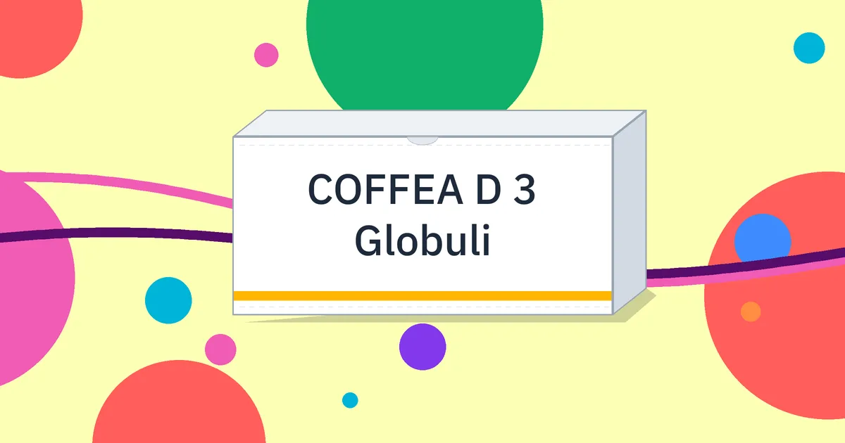 Symbolbild: Packung mit der Aufschrift COFFEA D 3 Globuli (PZN 01767028) – Verfügbarkeit und Bezug in Apotheken in Frankfurt am Main