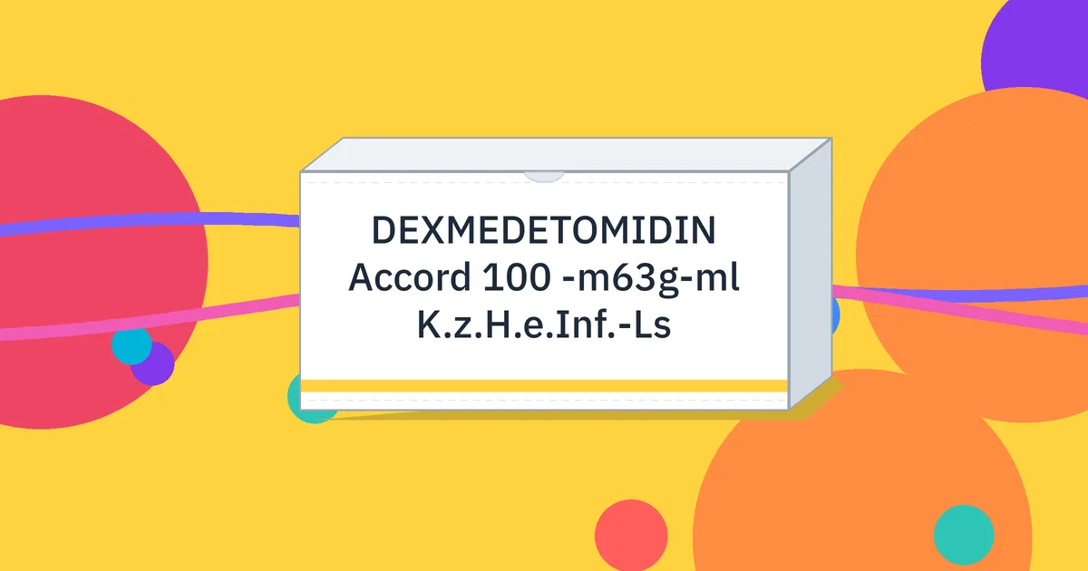 Symbolbild: Packung mit der Aufschrift DEXMEDETOMIDIN Accord 100 -m63g-ml K.z.H.e.Inf.-Ls (PZN 16634043) – Verfügbarkeit und Bezug in Apotheken in Frankfurt am Main