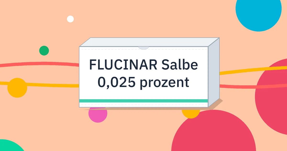 Symbolbild: Packung mit der Aufschrift FLUCINAR Salbe 0,025 prozent (PZN 04010975) – Verfügbarkeit und Bezug in Apotheken in Frankfurt am Main
