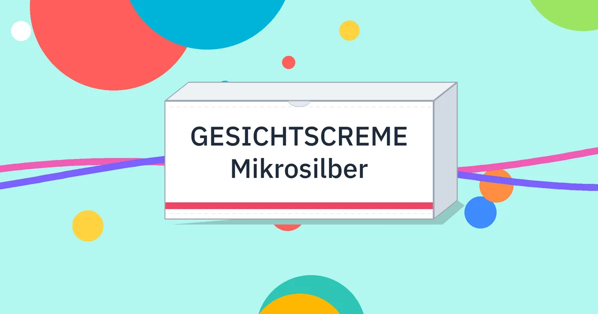 Symbolbild: Packung mit der Aufschrift GESICHTSCREME Mikrosilber (PZN 19668580) – Verfügbarkeit und Bezug in Apotheken in Frankfurt am Main