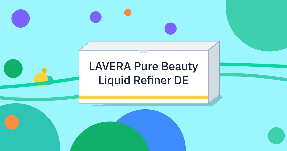 Symbolbild: Packung mit der Aufschrift LAVERA Pure Beauty Liquid Refiner DE (PZN 19497115) – Verfügbarkeit und Bezug in Apotheken in Frankfurt am Main