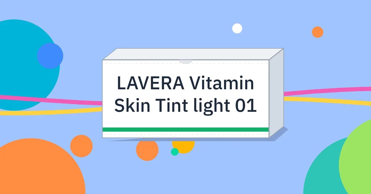 Symbolbild: Packung mit der Aufschrift LAVERA Vitamin Skin Tint light 01 (PZN 18722484) – Verfügbarkeit und Bezug in Apotheken in Frankfurt am Main