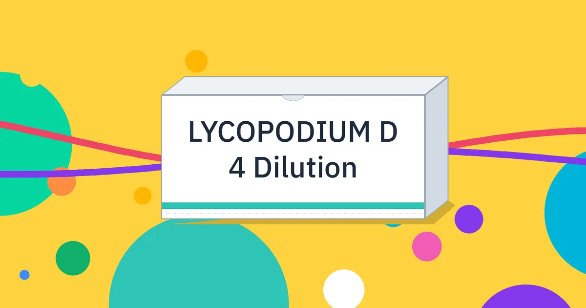 Symbolbild: Packung mit der Aufschrift LYCOPODIUM D 4 Dilution (PZN 01777334) – Verfügbarkeit und Bezug in Apotheken in Frankfurt am Main