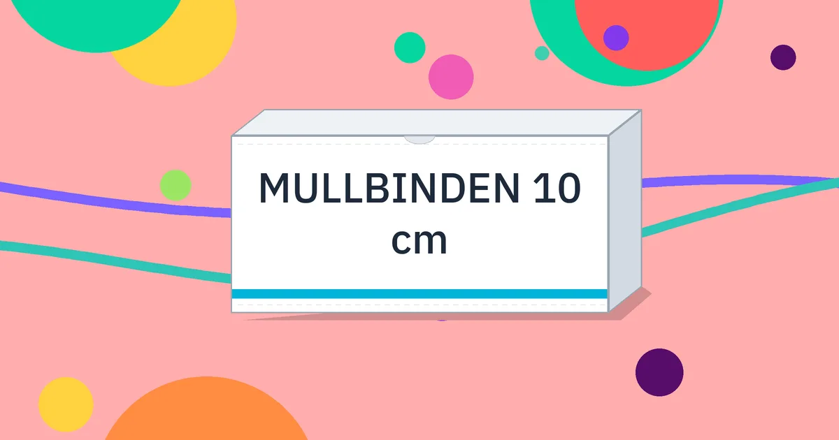 Symbolbild: Packung mit der Aufschrift MULLBINDEN 10 cm (PZN 01960179) – Verfügbarkeit und Bezug in Apotheken in Frankfurt am Main