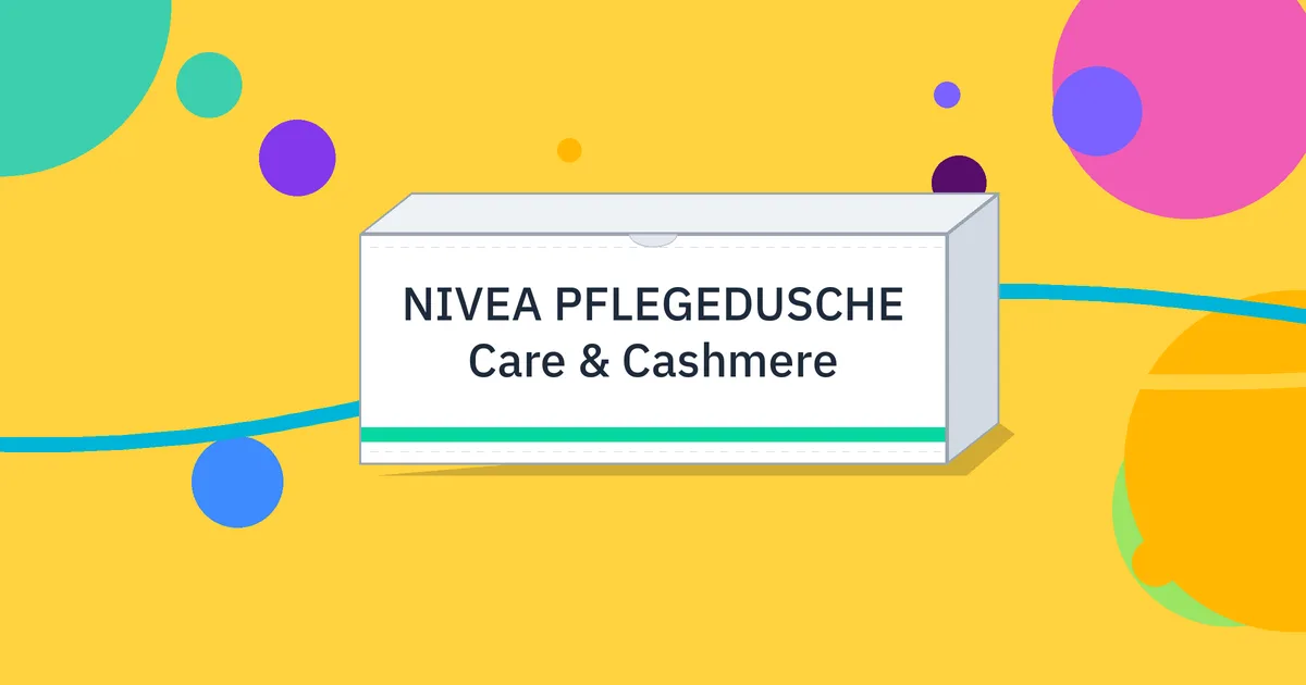 Symbolbild: Packung mit der Aufschrift NIVEA PFLEGEDUSCHE Care & Cashmere (PZN 17624288) – Verfügbarkeit und Bezug in Apotheken in Frankfurt am Main