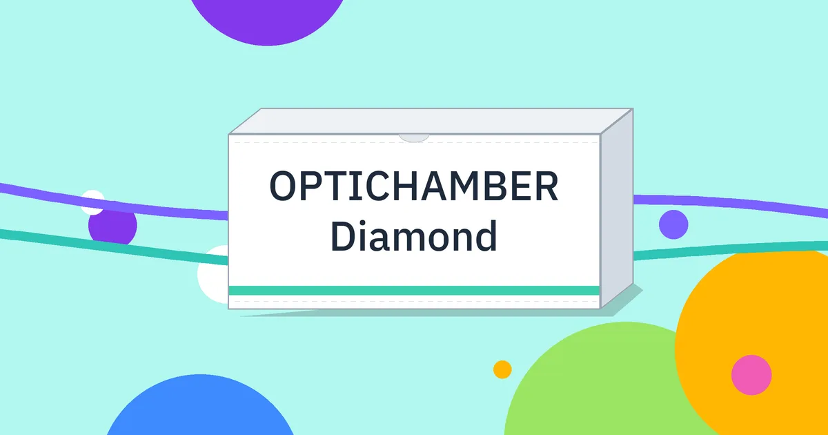 Symbolbild: Packung mit der Aufschrift OPTICHAMBER Diamond (PZN 09669526) – Verfügbarkeit und Bezug in Apotheken in Frankfurt am Main