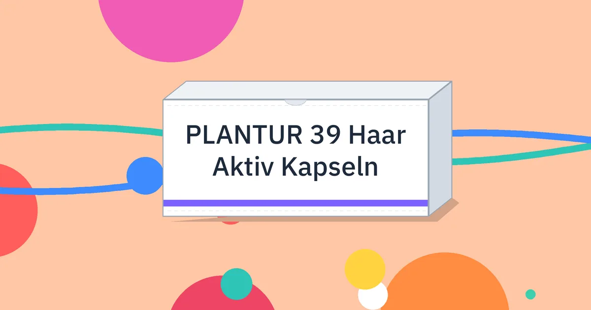 Symbolbild: Packung mit der Aufschrift PLANTUR 39 Haar Aktiv Kapseln (PZN 07117372) – Verfügbarkeit und Bezug in Apotheken in Frankfurt am Main