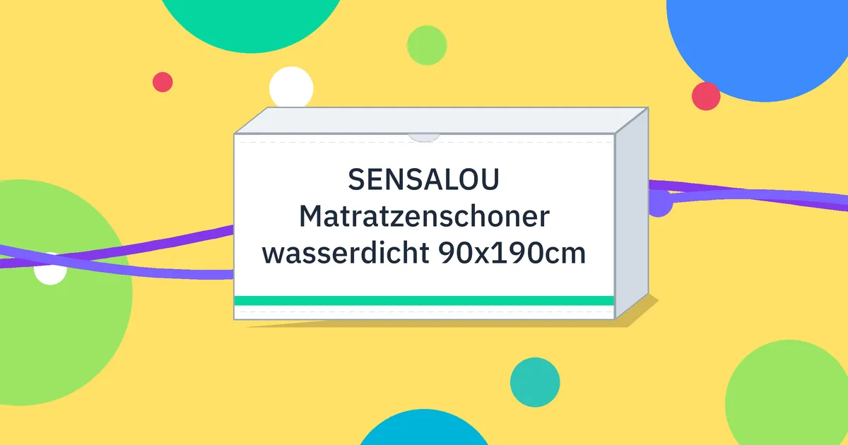 Symbolbild: Packung mit der Aufschrift SENSALOU Matratzenschoner wasserdicht 90x190cm (PZN 20740265) – Verfügbarkeit und Bezug in Apotheken in Frankfurt am Main