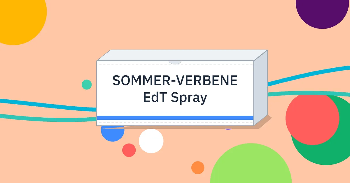 Symbolbild: Packung mit der Aufschrift SOMMER-VERBENE EdT Spray (PZN 19927113) – Verfügbarkeit und Bezug in Apotheken in Frankfurt am Main