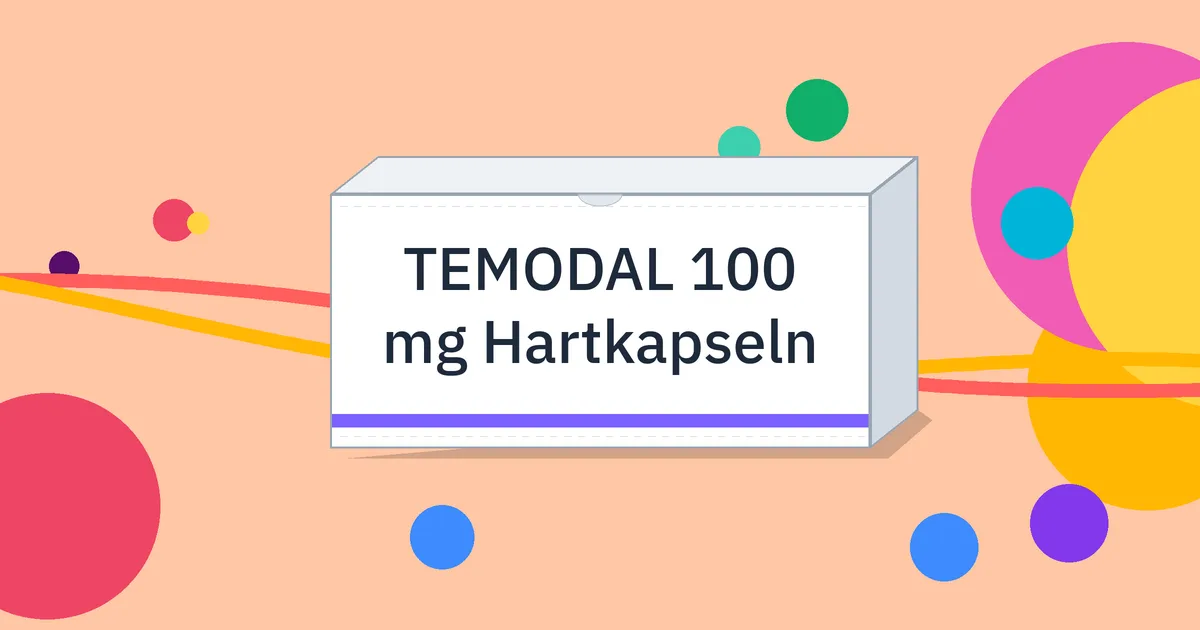 Symbolbild: Packung mit der Aufschrift TEMODAL 100 mg Hartkapseln (PZN 13351853) – Verfügbarkeit und Bezug in Apotheken in Frankfurt am Main