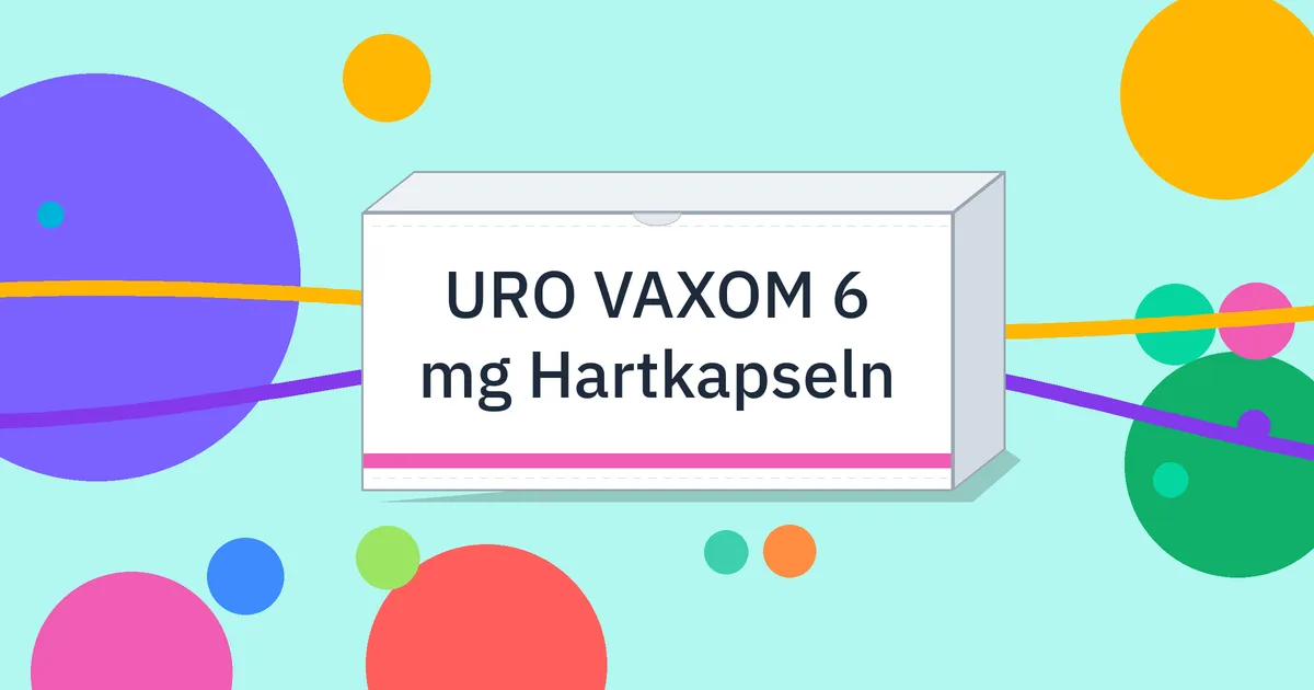 Symbolbild: Packung mit der Aufschrift URO VAXOM 6 mg Hartkapseln (PZN 09513824) – Verfügbarkeit und Bezug in Apotheken in Frankfurt am Main