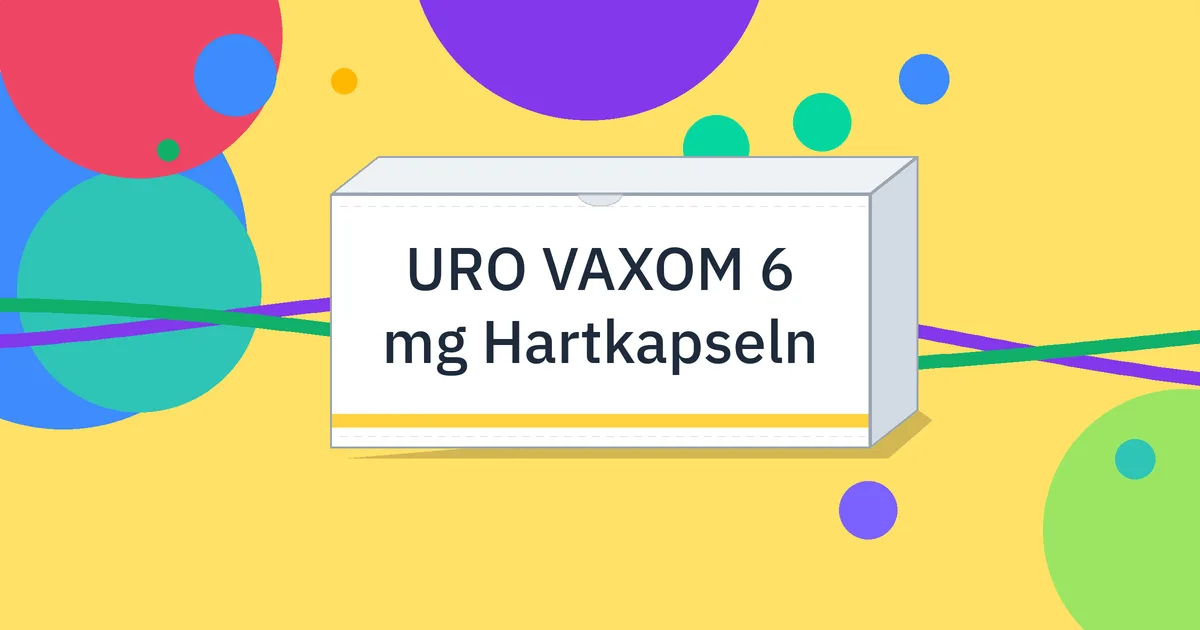 Symbolbild: Packung mit der Aufschrift URO VAXOM 6 mg Hartkapseln (PZN 10532293) – Verfügbarkeit und Bezug in Apotheken in Frankfurt am Main