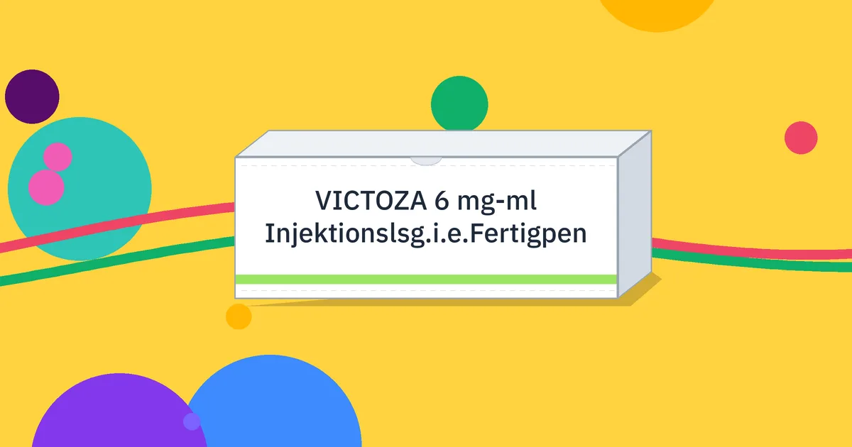 Symbolbild: Packung mit der Aufschrift VICTOZA 6 mg-ml Injektionslsg.i.e.Fertigpen (PZN 03277630) – Verfügbarkeit und Bezug in Apotheken in Frankfurt am Main
