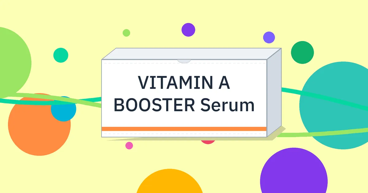 Symbolbild: Packung mit der Aufschrift VITAMIN A BOOSTER Serum (PZN 11320972) – Verfügbarkeit und Bezug in Apotheken in Frankfurt am Main