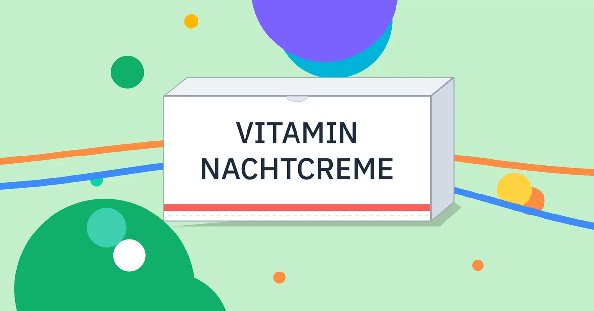 Symbolbild: Packung mit der Aufschrift VITAMIN NACHTCREME (PZN 10393087) – Verfügbarkeit und Bezug in Apotheken in Frankfurt am Main