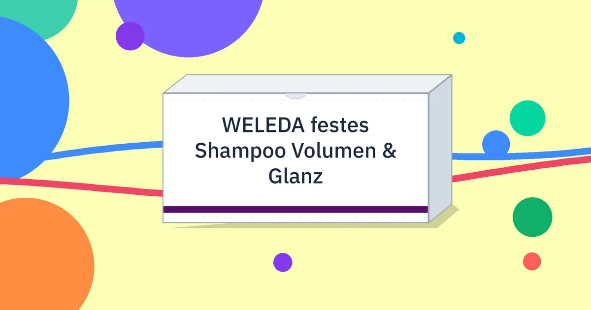 Symbolbild: Packung mit der Aufschrift WELEDA festes Shampoo Volumen & Glanz (PZN 18854257) – Verfügbarkeit und Bezug in Apotheken in Frankfurt am Main