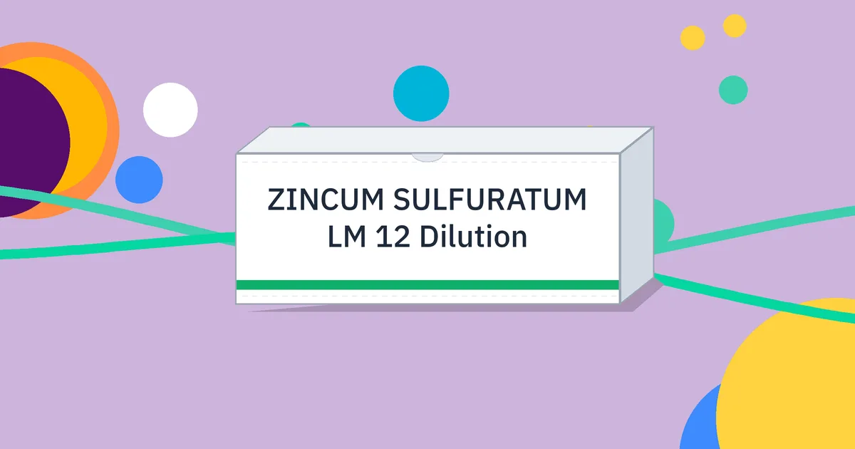 Symbolbild: Packung mit der Aufschrift ZINCUM SULFURATUM LM 12 Dilution (PZN 13299207) – Verfügbarkeit und Bezug in Apotheken in Frankfurt am Main