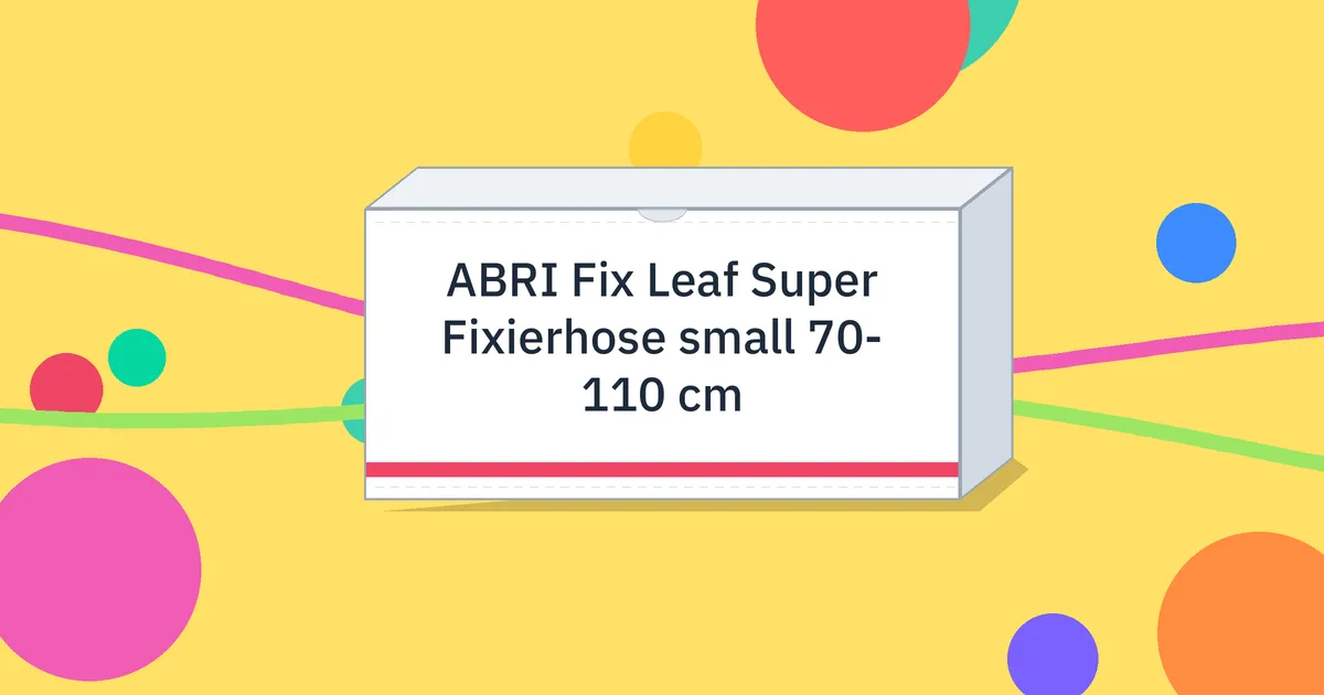 Symbolbild: Packung mit der Aufschrift ABRI Fix Leaf Super Fixierhose small 70-110 cm (PZN 07519113) – Verfügbarkeit und Bezug in Apotheken in Frankfurt am Main