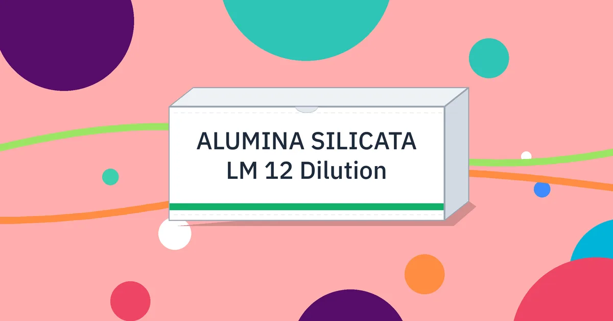 Symbolbild: Packung mit der Aufschrift ALUMINA SILICATA LM 12 Dilution (PZN 12758860) – Verfügbarkeit und Bezug in Apotheken in Frankfurt am Main