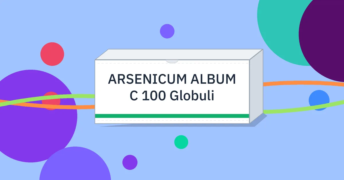 Symbolbild: Packung mit der Aufschrift ARSENICUM ALBUM C 100 Globuli (PZN 07246224) – Verfügbarkeit und Bezug in Apotheken in Frankfurt am Main