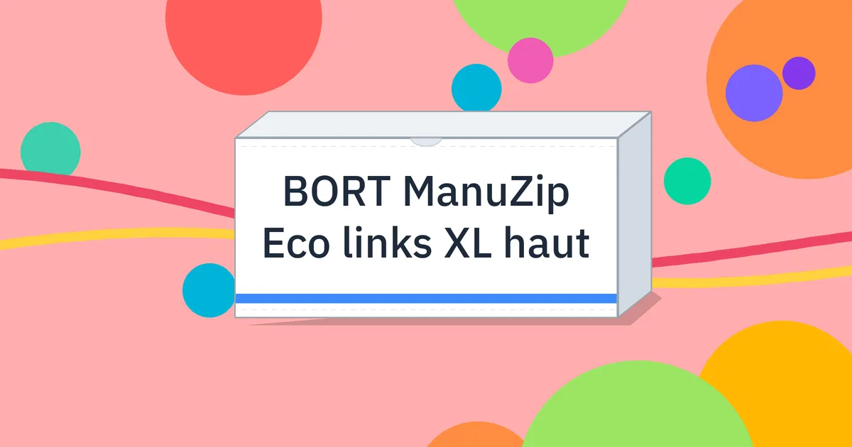 Symbolbild: Packung mit der Aufschrift BORT ManuZip Eco links XL haut (PZN 05563475) – Verfügbarkeit und Bezug in Apotheken in Frankfurt am Main