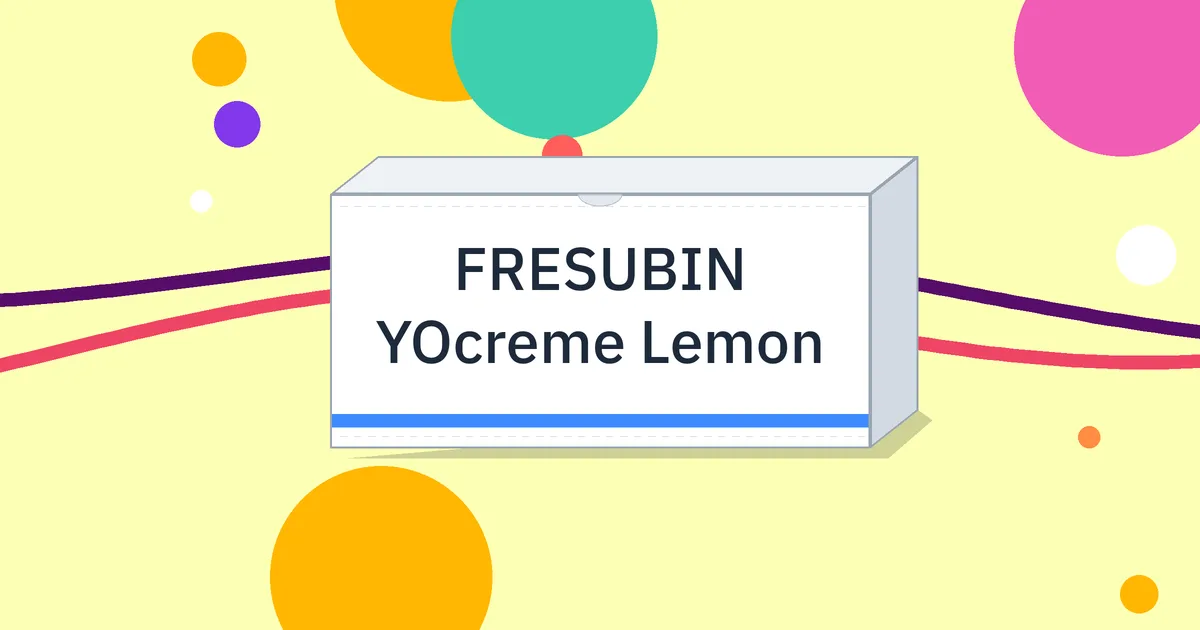 Symbolbild: Packung mit der Aufschrift FRESUBIN YOcreme Lemon (PZN 11513702) – Verfügbarkeit und Bezug in Apotheken in Frankfurt am Main