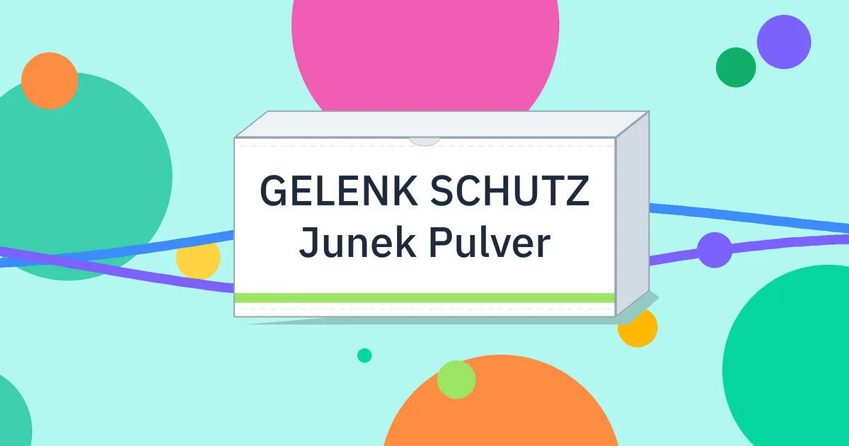 Symbolbild: Packung mit der Aufschrift GELENK SCHUTZ Junek Pulver (PZN 10829604) – Verfügbarkeit und Bezug in Apotheken in Frankfurt am Main