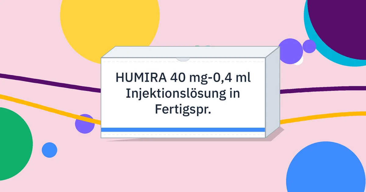 Symbolbild: Packung mit der Aufschrift HUMIRA 40 mg-0,4 ml Injektionslösung in Fertigspr. (PZN 12468429) – Verfügbarkeit und Bezug in Apotheken in Frankfurt am Main