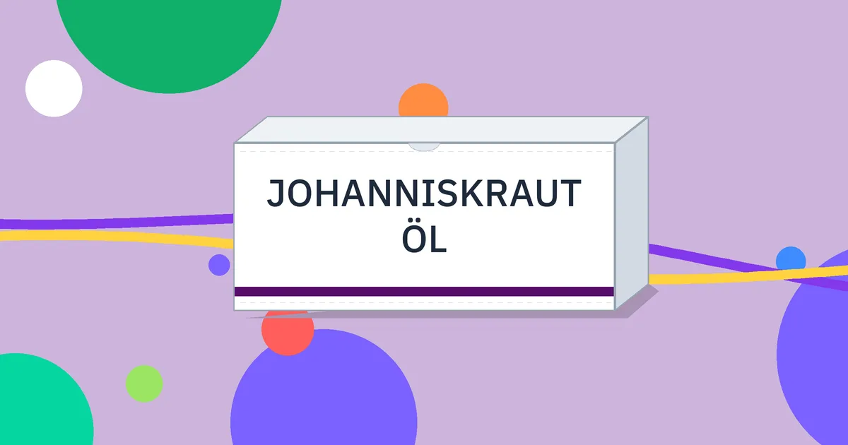Symbolbild: Packung mit der Aufschrift JOHANNISKRAUT ÖL (PZN 08745337) – Verfügbarkeit und Bezug in Apotheken in Frankfurt am Main