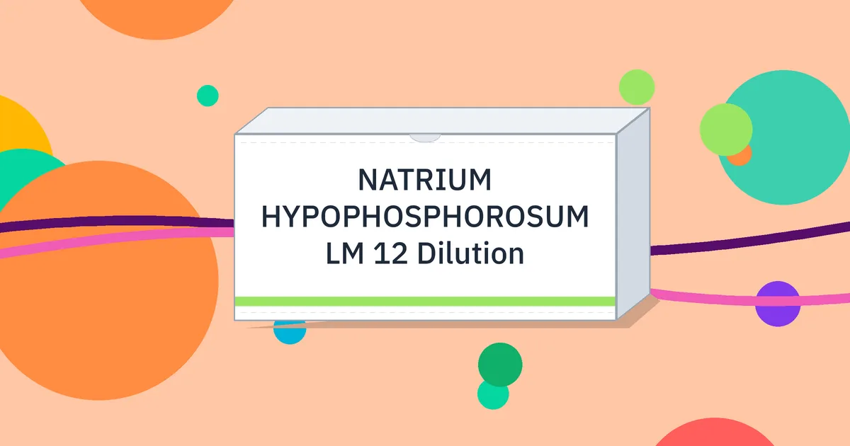Symbolbild: Packung mit der Aufschrift NATRIUM HYPOPHOSPHOROSUM LM 12 Dilution (PZN 12963413) – Verfügbarkeit und Bezug in Apotheken in Frankfurt am Main
