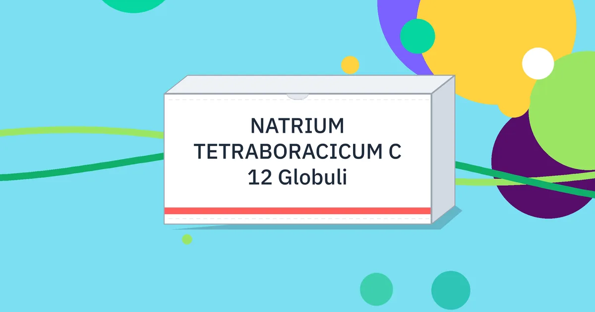 Symbolbild: Packung mit der Aufschrift NATRIUM TETRABORACICUM C 12 Globuli (PZN 16670607) – Verfügbarkeit und Bezug in Apotheken in Frankfurt am Main