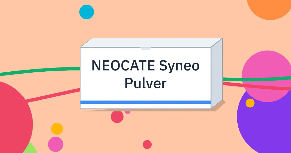 Symbolbild: Packung mit der Aufschrift NEOCATE Syneo Pulver (PZN 13989001) – Verfügbarkeit und Bezug in Apotheken in Frankfurt am Main