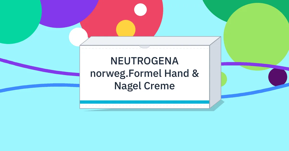 Symbolbild: Packung mit der Aufschrift NEUTROGENA norweg.Formel Hand & Nagel Creme (PZN 18333989) – Verfügbarkeit und Bezug in Apotheken in Frankfurt am Main